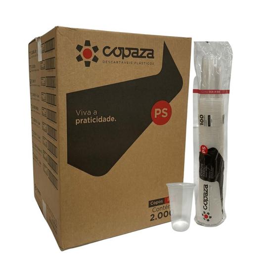Copo de 330ml Translúcido ABNT 2002 Copaza com 2.000 unidades - Copos - Magazine Luiza