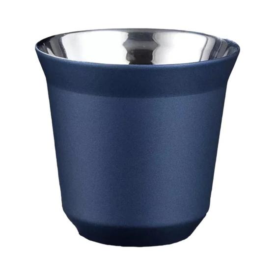 Copo De Café Espresso Isolado De Aço Inoxidável De Parede Dupla De 80ml ...