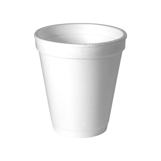 Copo de isopor 240ml térmico - cct-240 - COPOBRAS - No Magalu ...