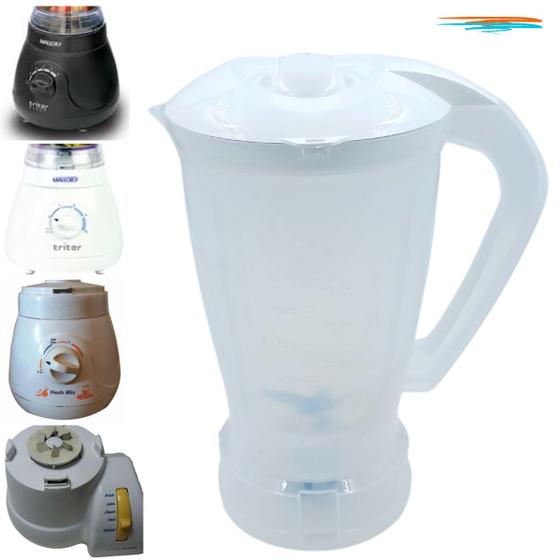 Copo de Liquidificador Mallory Duplo Clean Flash Mix Triter - Mebrasi ...