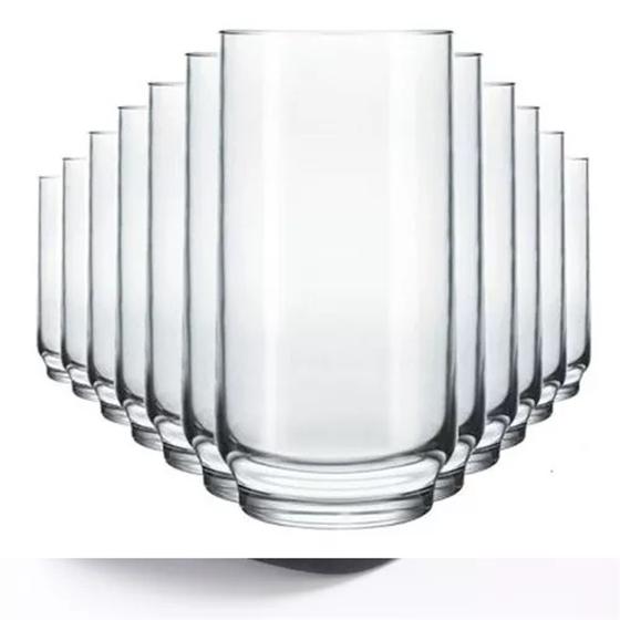 Copo De Vidro Lights 410ml Pra Água E Suco 12 Unidades Nadir Cor Transparente - Copo de Água ...
