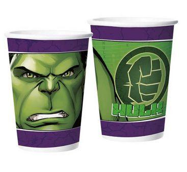 Copo Hulk Animação 180ml c/ 08 unids - Regina - Copos - Magazine Luiza