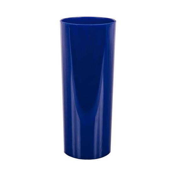 Copo Long Drink Amalu Azul Marinho 300ml - Copo Descartável - Magazine ...