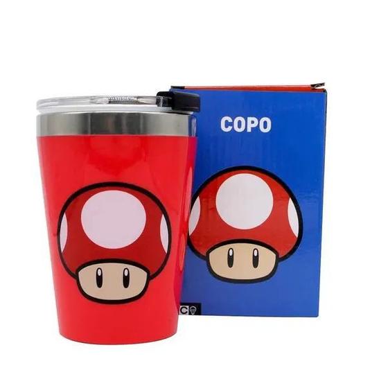 Copo Para Viagem - Mário Cogumelo Vermelho 300ml - 10024156 - Zona ...