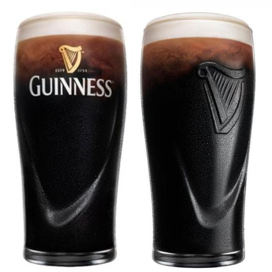 Copo Pint Cerveja Guinness em Vidro 510ml - Decore Fácil Shop - Copo de ...