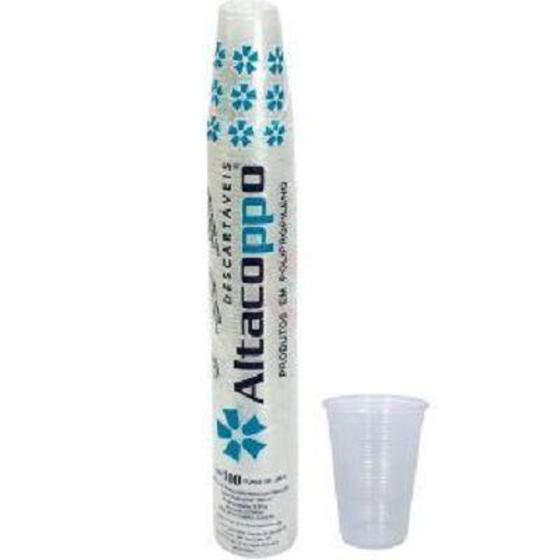 Copo Plastico Premium 300ml Transparente PT 100 UN Altacoppo - Copos - Magazine Luiza