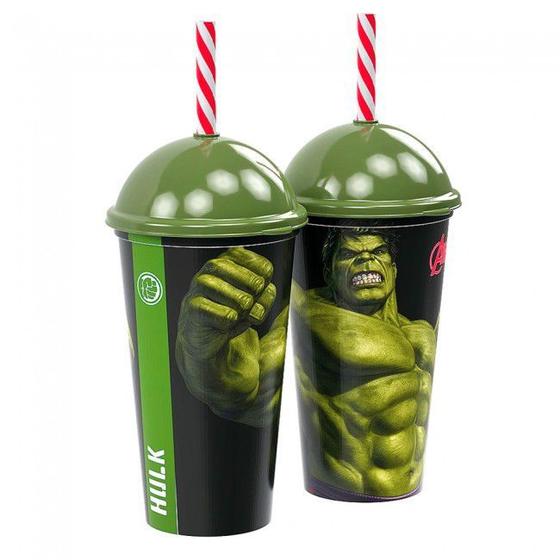 Copo Shake Hulk Marvel Plasútil de 500ml - Plasutil - Copos - Magazine ...