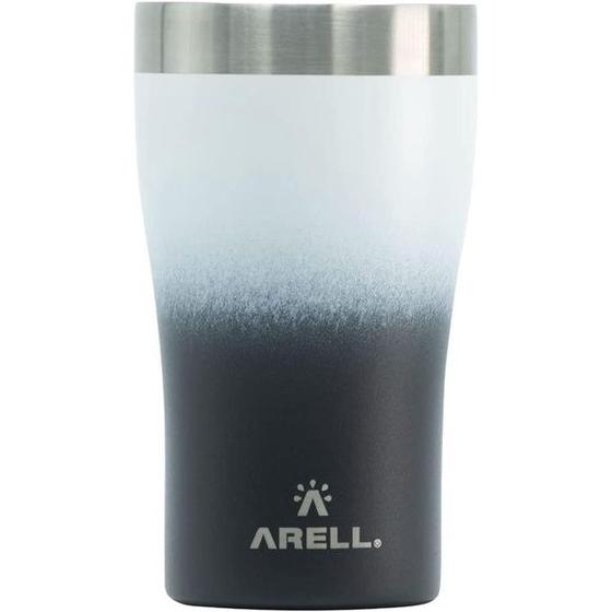 Copo Térmico Arell Black White 500ml Para Bebidas Quentes e Frias ...