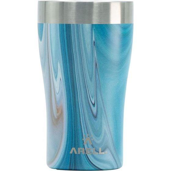 Copo Térmico Arell Blue Fantasy Original 500ml Bebidas Quentes e Frias ...