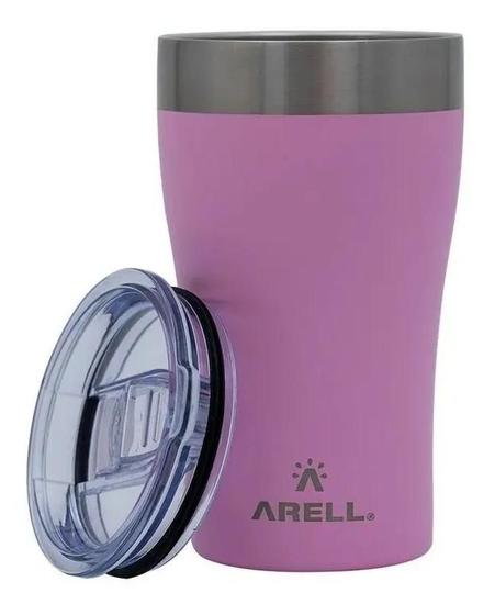 Copo térmico arell tulip 500ml com tampa cores - Copos - Magazine Luiza