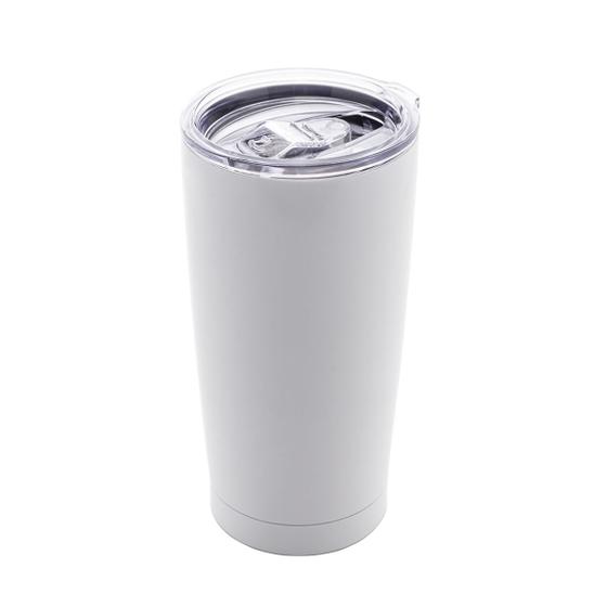 Copo Térmico De Aço Inox Com Tampa Wolff Branco 600ml - Copos ...
