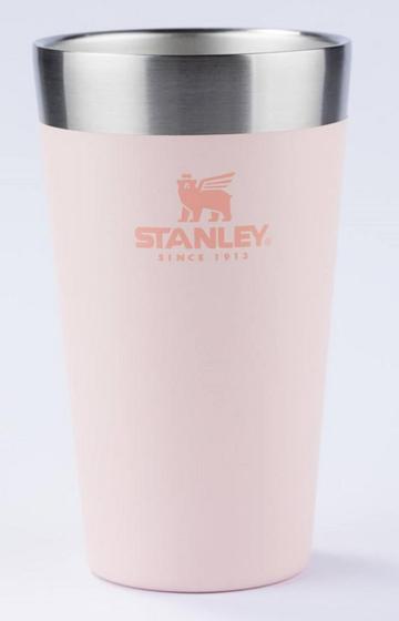 Copo Térmico De Cerveja Inox Rosa Claro 473ml Stanley Original - Copos ...