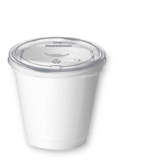 Copo Térmico De Isopor 50un Com Tampa Frio 240ml Açai - Copobras ...