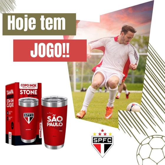 Copo Termico do São Paulo Para Cerveja Oficial Clube Stone - Brasfoot ...