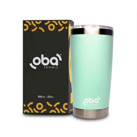 Copo Térmico Inox Com Tampa E Abridor 591ml - Oba Oba Mix - Copo de ...