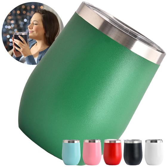 Copo Térmico Para Café Chá Matte Com Tampa Lançamento 300ml - HOME ...