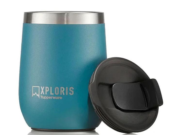 Copo Térmico Xploris 230ml Azul Tupperware - Copos - Magazine Luiza