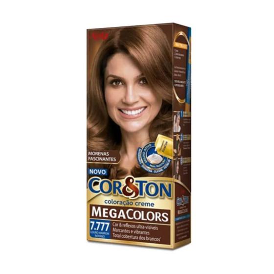 Cor & Ton Tinta 7.777 Louro Marrom 50g - Tinta de Cabelo - Magazine Luiza