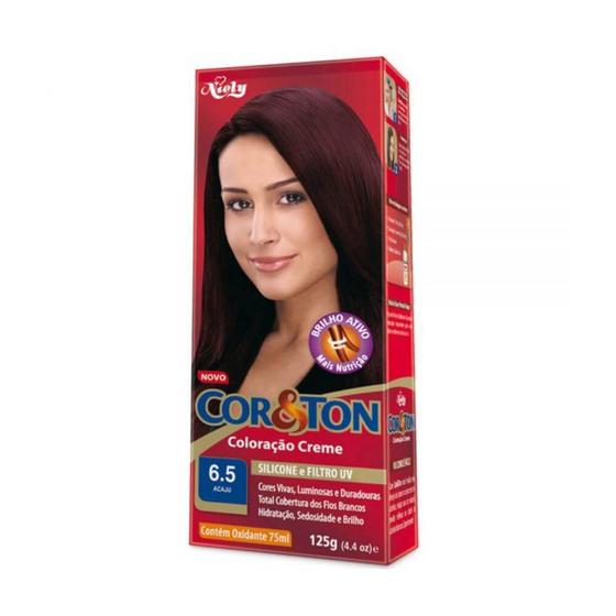 Cor & Ton Tinta Especial 6.5 Acaju 50g - Tinta de Cabelo - Magazine Luiza