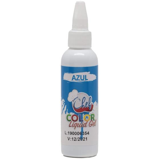 Corante Liquid Gel Azul Iceberg - 60g - Corante Alimentício - Magazine ...