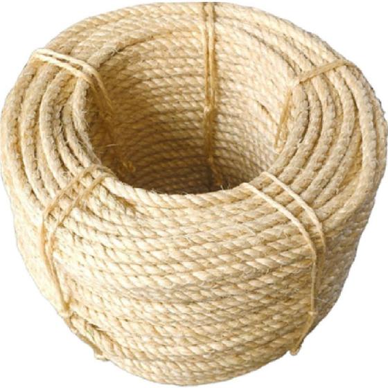 Corda De Sisal 10Mm 100 Metros Balanço Decoração E Arte - Sisalandia ...