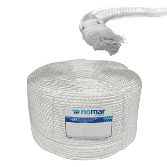CORDA SEDA BRANCA VIRGEM PP - 4 MM 400m RL - RIOMAR CORDAS - Treino ...