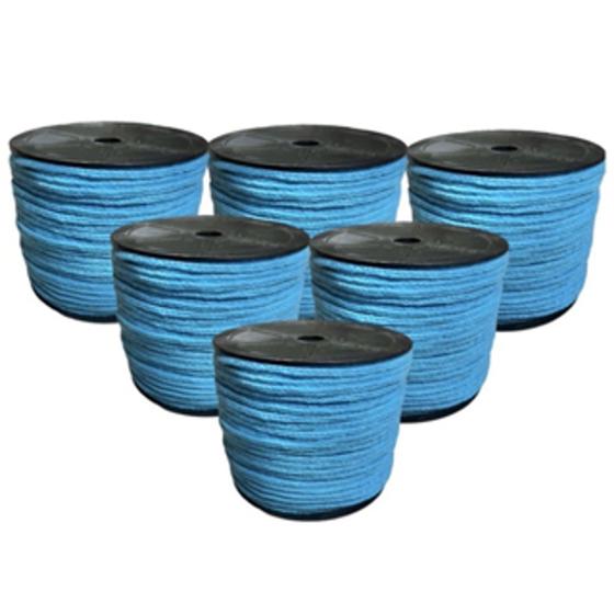 Cordão Corda de Algodão Macramê Trançado 4mm 100metros Cores - bm ...