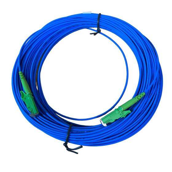 Cordão optico fibra optica e2000 - apc e2000- apc 24m lszh ...