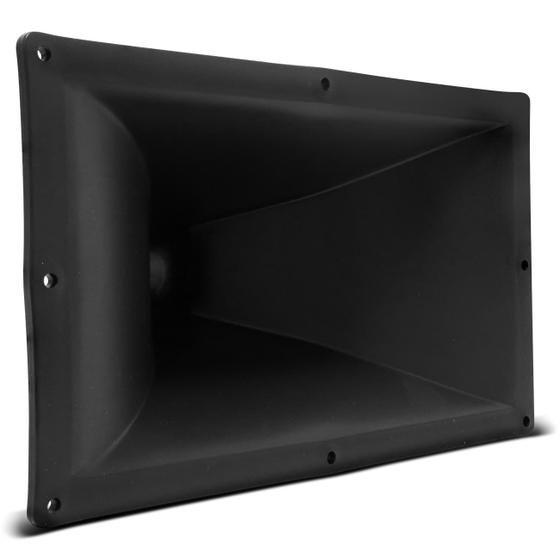 Corneta Curta LC 01 Tipo Yamaha Preta Boca Retangular com Rosca para Driver - Ludovico - Corneta ...