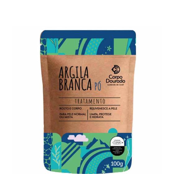 Corpo Dourado Clinic Mais - Argila Pó Branca Tratamento Facial e ...