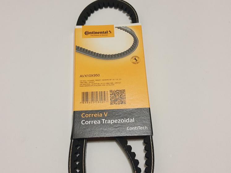 Correia avx10x950 gol, voyage, saveiro ap 1.6 1.8 2.0 - continental ...