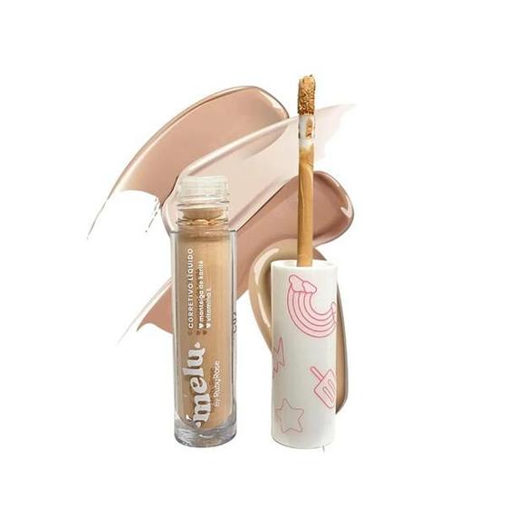 Corretivo Liquido Alta Cobertura Melu - Ruby Rose - Corretivo Facial ...