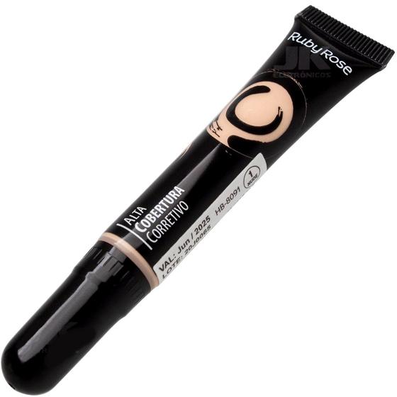Corretivo Líquido de Alta Cobertura Colorido Neutraliza Ruby - Ruby ...