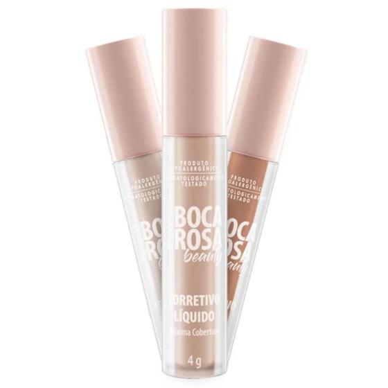 Corretivo Liquido HD Boca Rosa Beauty 3 ORQUIDEA - Corretivo Facial ...