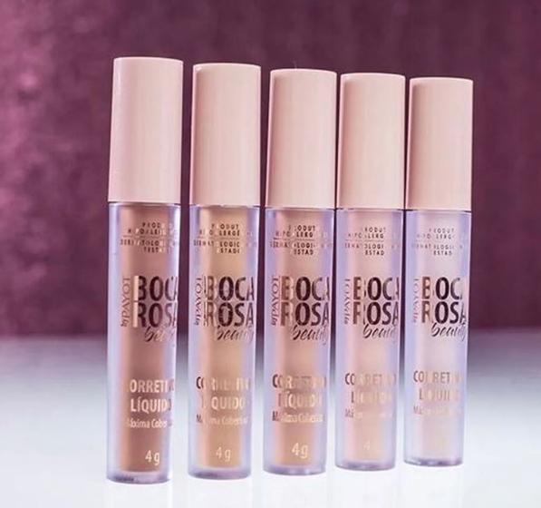 Corretivo Líquido Tulipa Máxima Cobertura 4g Ideal Para Bolsas Olheiras ...