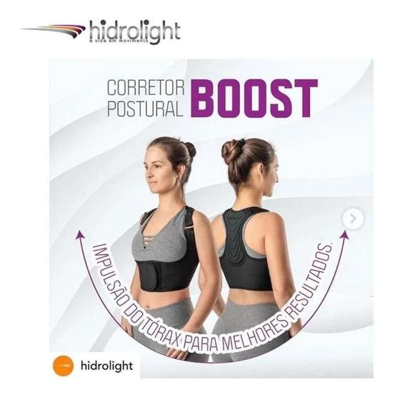 Corretor Postural Ergonomico Colete Ortopedico Ajustavel Cifose ...