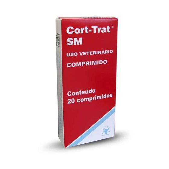 Cort-Trat SM- 20 Comprimidos - Anti-Inflamátório - Magazine Luiza