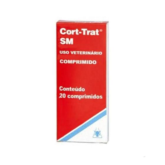 Cort-Trat SM 20 Comprimidos - Anti-Inflamátório - Magazine Luiza