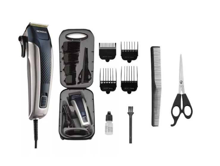 Cortador De Cabelos Com Maleta Cr-09m Power Mondial 220v - Máquina de ...