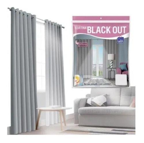 Cortina Black Out Corta Luz Controla Temperatura 1,40m X 2m - Plast Leo - Cortinas - Magazine Luiza