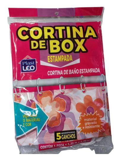Cortina de Box - PLAST LEO - Cortina para Box - Magazine Luiza