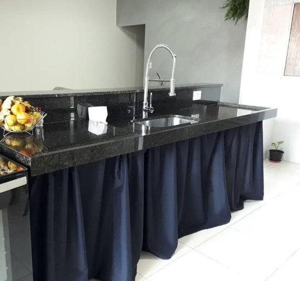 Cortina de Pia Tecido 1.40 x 90 - Decoração Cozinha - Benette ...