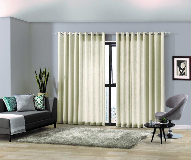 Cortina duplex 3.00m x 1.70m monaco/areia - BELLA JANELA - Cortinas ...