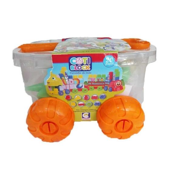 Coti Block Carrinho De Puxar Cotiplas - Urban - Blocos de Montar e ...