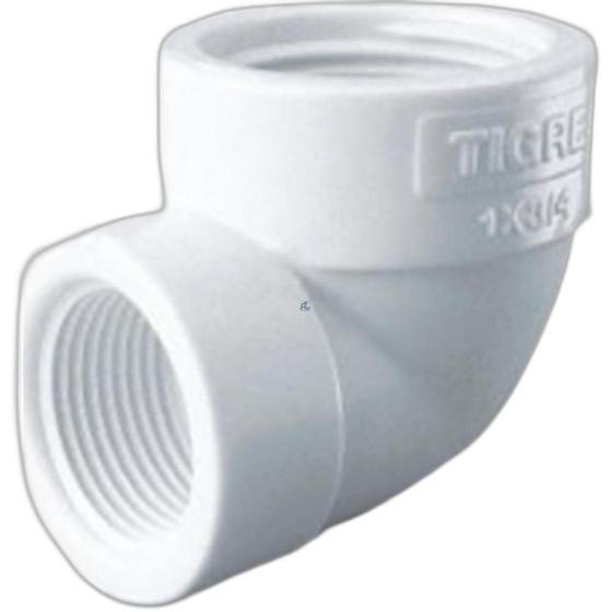 Cotovelo Branco Tigre Reducao Rosca Rosca 1x3/4 20112549./ Kit Com 15 ... Cotovelo Branco Tigre Reducao Rosca Rosca 1x3/4 20112549./ Kit Com 15 ...
