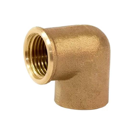 Cotovelo Bronze 22mm X 3/4" Rosca Fêmea Rumo Certo - Cotovelo / Joelho ...