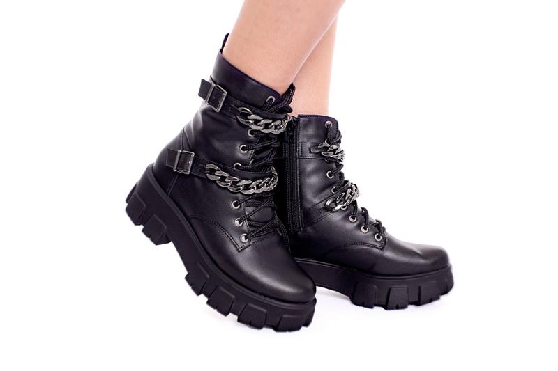 Coturno Feminino Tratorado Plataforma Corrente Bota - Jessica Leal ...