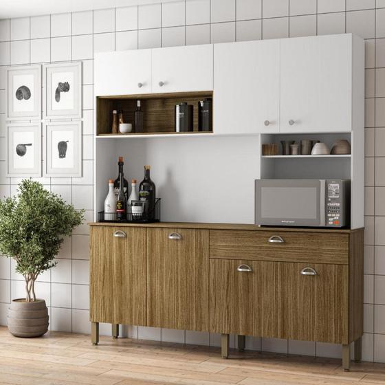 Cozinha Compacta 8 Portas 1 Gaveta Core Kits Paraná - Kits Parana ...