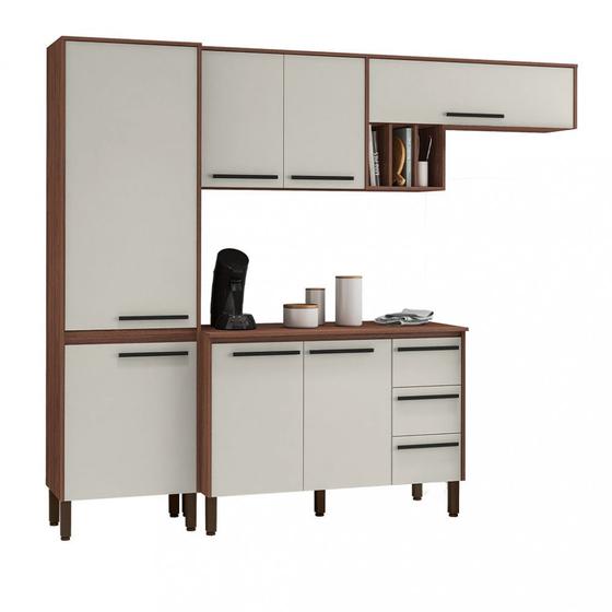 Cozinha Compacta Kit Parana Venice Com Balcão e Tampo - Kits Parana ...