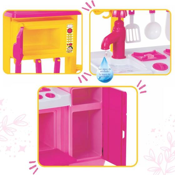 Cozinha Infantil Turma Da Monica Completa C/ Geladeira - Magic Toys - Cozinha Infantil / de ...